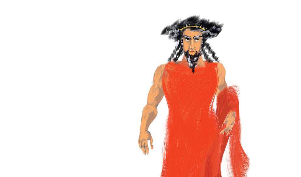 Ithacan Mythologies | zeus-standing